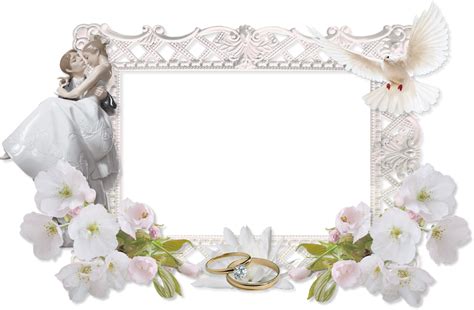 Cadre Mariage Png Fleurs Wedding Frame Png Cluster Images And Photos