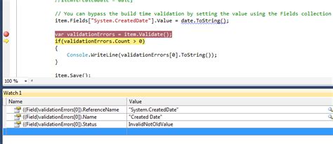 how to modify read only tfs fields with workitemserver
