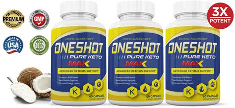 One Shot Pure Keto Pills Bhb 1200mg Keto Diet Pills Real Bhb Salts