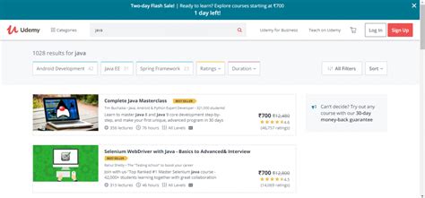 list of top 10 best websites to learn java programming