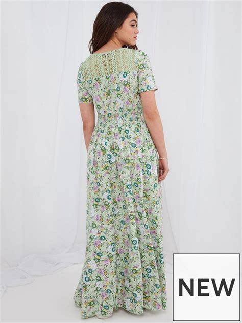 Joe Browns Sienna Swirl Maxi Dress Multi Uk