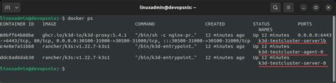 install k3s on ubuntu with k3d in docker virtualization howto