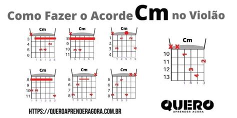 Como Fazer O Acorde Cm No Violão Aprenda Violão No Qaa