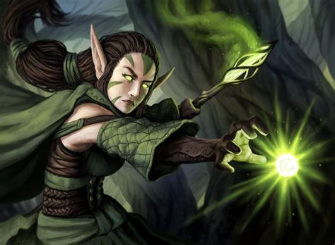 Nissa Fanart By Rsquaredart R Magictcg