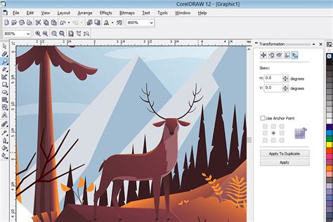 how to rotate and duplicate objects using coreldraw very easy bullfrag