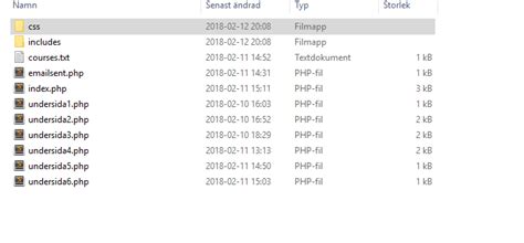 html my css isn t applying to my php include files properly stack