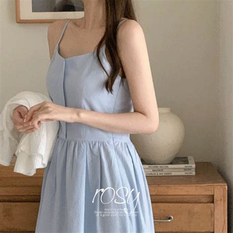 [🌊썸머세일 쿠폰팩][주문폭주] 여름휴가룩 로쉬 단작 슬리브리스 셔링 코튼 장마룩 여름나시롱원피스 나시원피스 롱원피스 셀프
