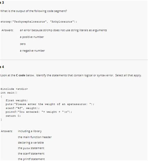 solved what is the output of the following code segment stremp