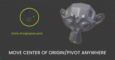 how to recenter or reposition an object s center of origin pivot point