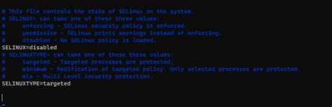 cara disable selinux di centos 8 belajar linux id situs belajar linux