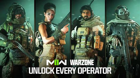 How To Unlock Every Operator In Modern Warfare 2 And Warzone 2 Spawn