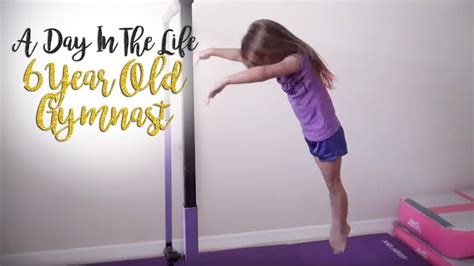 Day In The Life Of A 6 Year Old Gymnast Kyleigh Sgg Youtube