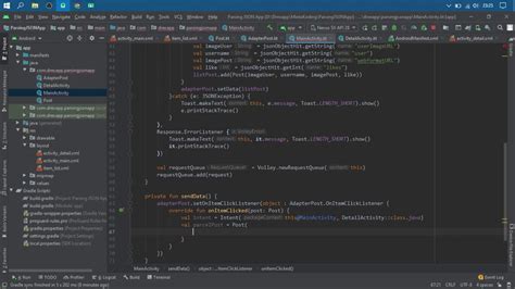 tutorial android parsing json api volley