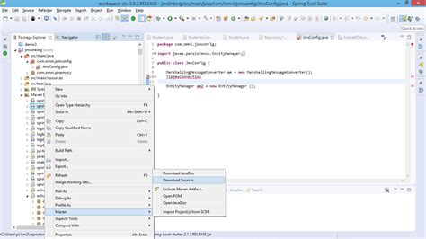 java unable to download crudrepository source in eclipse
