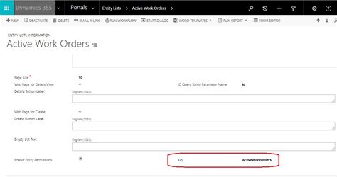 embed d365 field service views in dashboard of d365 online portal