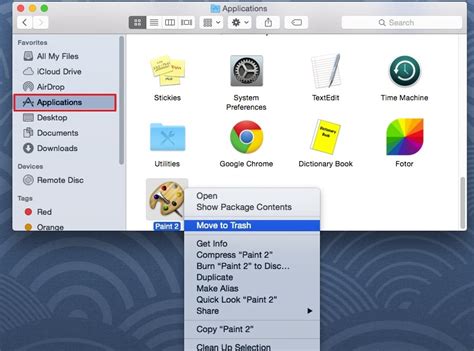 ways to uninstall mac application on os x yosemite and other