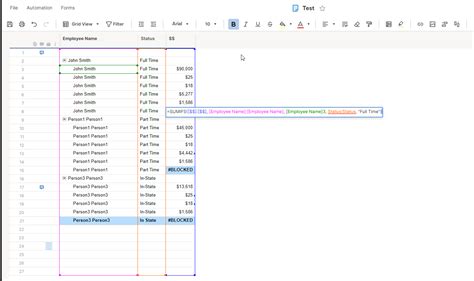 error when using multiple sumifs in one column — smartsheet community