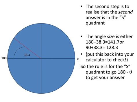 ppt the astc circle for trig powerpoint presentation free download
