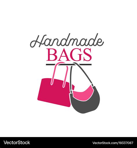 Handbag Shop Logo Royalty Free Vector Image Vectorstock