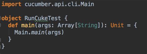 cucumber from intellij and command line with sbt scala land