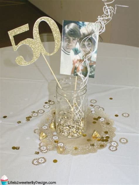 50th Anniversary Party 50th Wedding Anniversary Decorations 50th