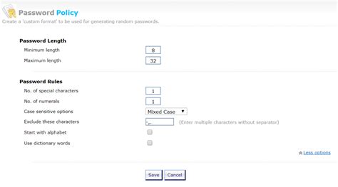 secure newly created user accounts with random passwords manageengine