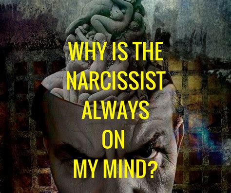 Why Is The Narcissist Always On My Mind Hg Tudor Knowing The