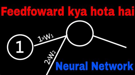 how feedforward neural network work youtube