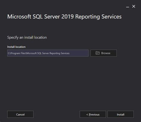 sql server reporting services tutorial download and install