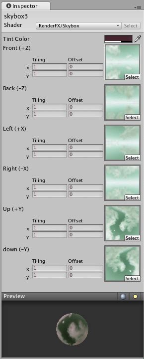 unity how do i make a skybox