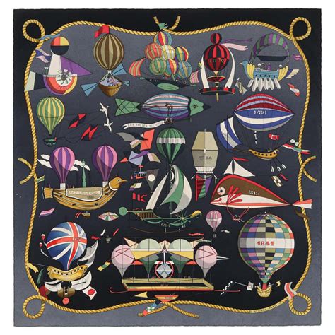 Hermes Loïc Dubigeon “les Folies Du Ciel” Air Balloon Flying Machine