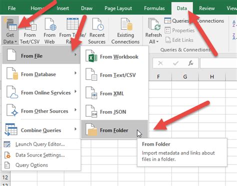 export folder and subfolder list to excel za