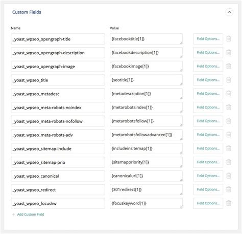 importing to yoast seo wp all import