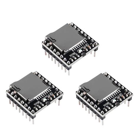 buy umlife 3pcs mini mp3 player audio module mp3 voice
