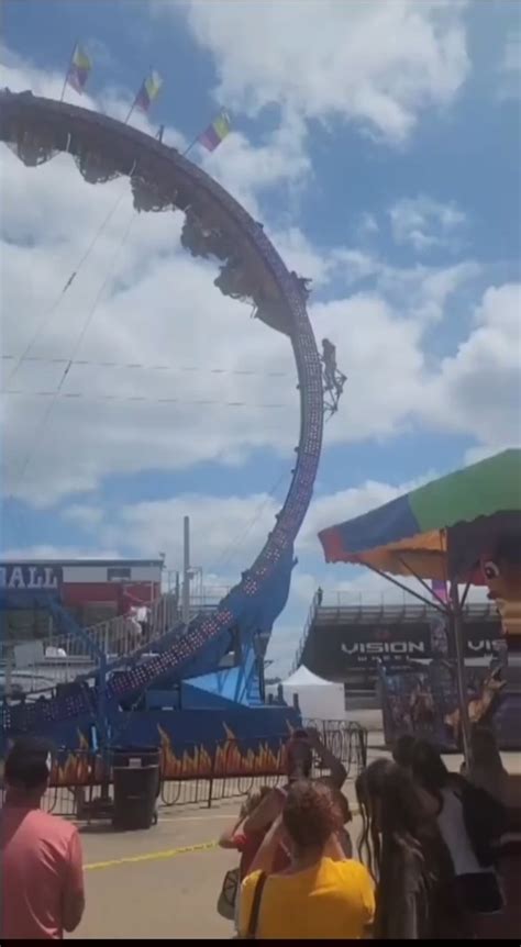Roller Coaster Riders Stuck Upside Down For Hours At Wisconsin Festival