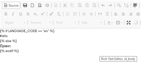 python can i use django tags in ckeditor stack overflow
