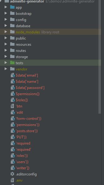 php how can remove unwanted files generated in laravel with functions