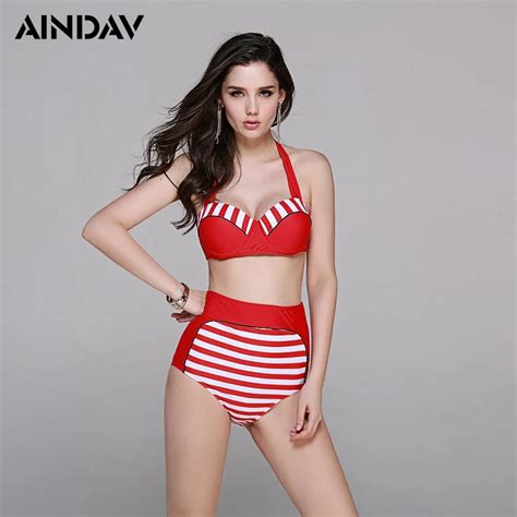 New Women Sexy Padded Bikini Underwire Closeup Swimsuit Hottie Halter