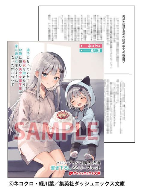 預購 『melon』（限定版）特典｜日文小說『迷子になっていた幼女を助けたら、お隣に住む美少女…4』作者：ネコクロ 露天市集 全台最大
