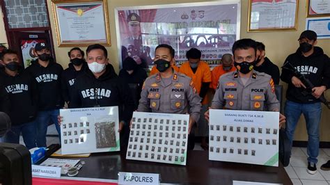 Polisi Ringkus 4 Pengedar Narkoba Salah Satunya Honorer Pemkot Ternate
