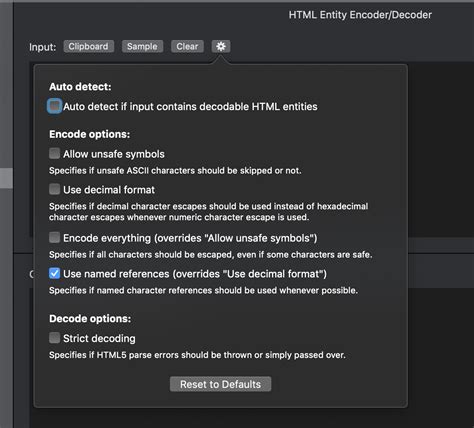 html entity encoder encoder