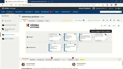 nintex promapp เมื่อผู้ใช้งานที่ไม่ใช่ it อยากทำ process automation