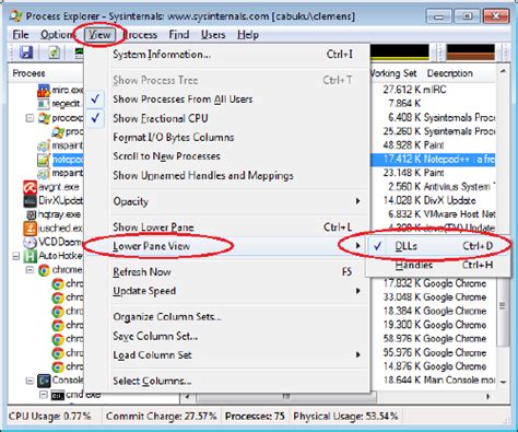 getting a list of dlls currently loaded in a process