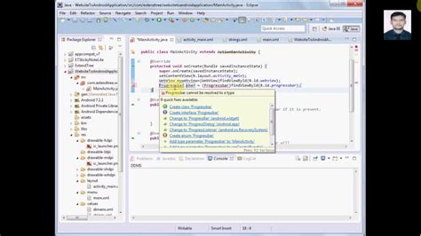 how to create an android application apk for your website using