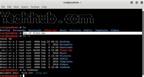 20 useful tar commands for extraction and compression