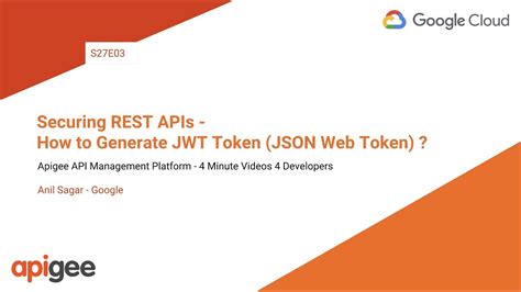 securing rest apis how to generate jwt token json web