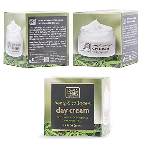 Dead Sea Collection Anti Wrinkle Day Cream For Face With Hemp