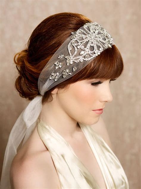 57 Elegant Art Deco Bridal Headpieces Weddingomania