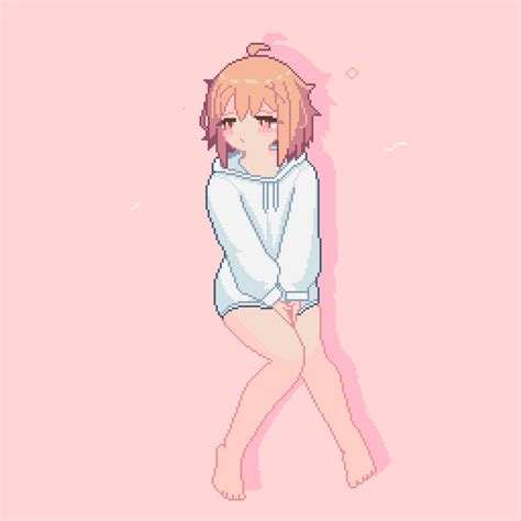 The Big Imageboard Tbib 1girl Ahoge Animated Animated  Bare Legs