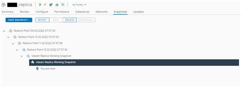 detected an invalid snapshot configuration veeam backup and